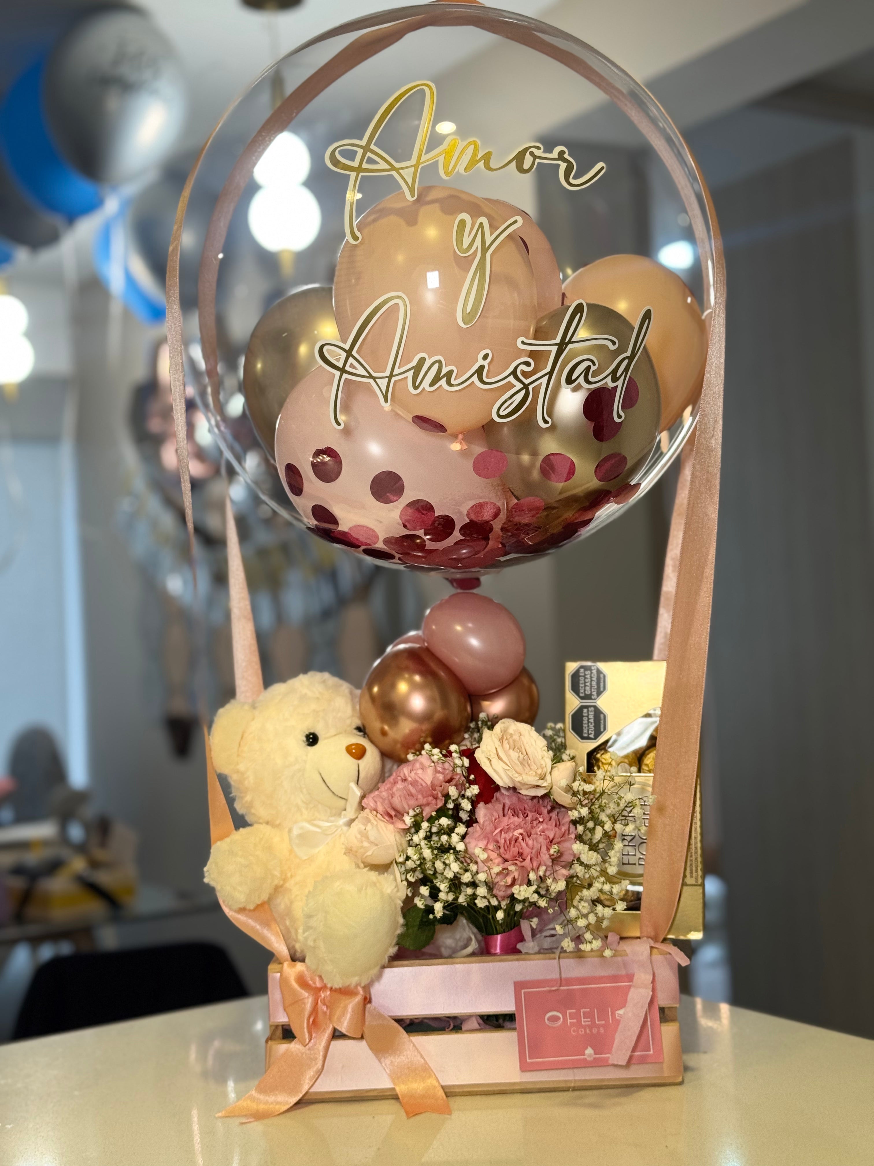 Caja Amor y Amistad Premium-Ofeliacakes